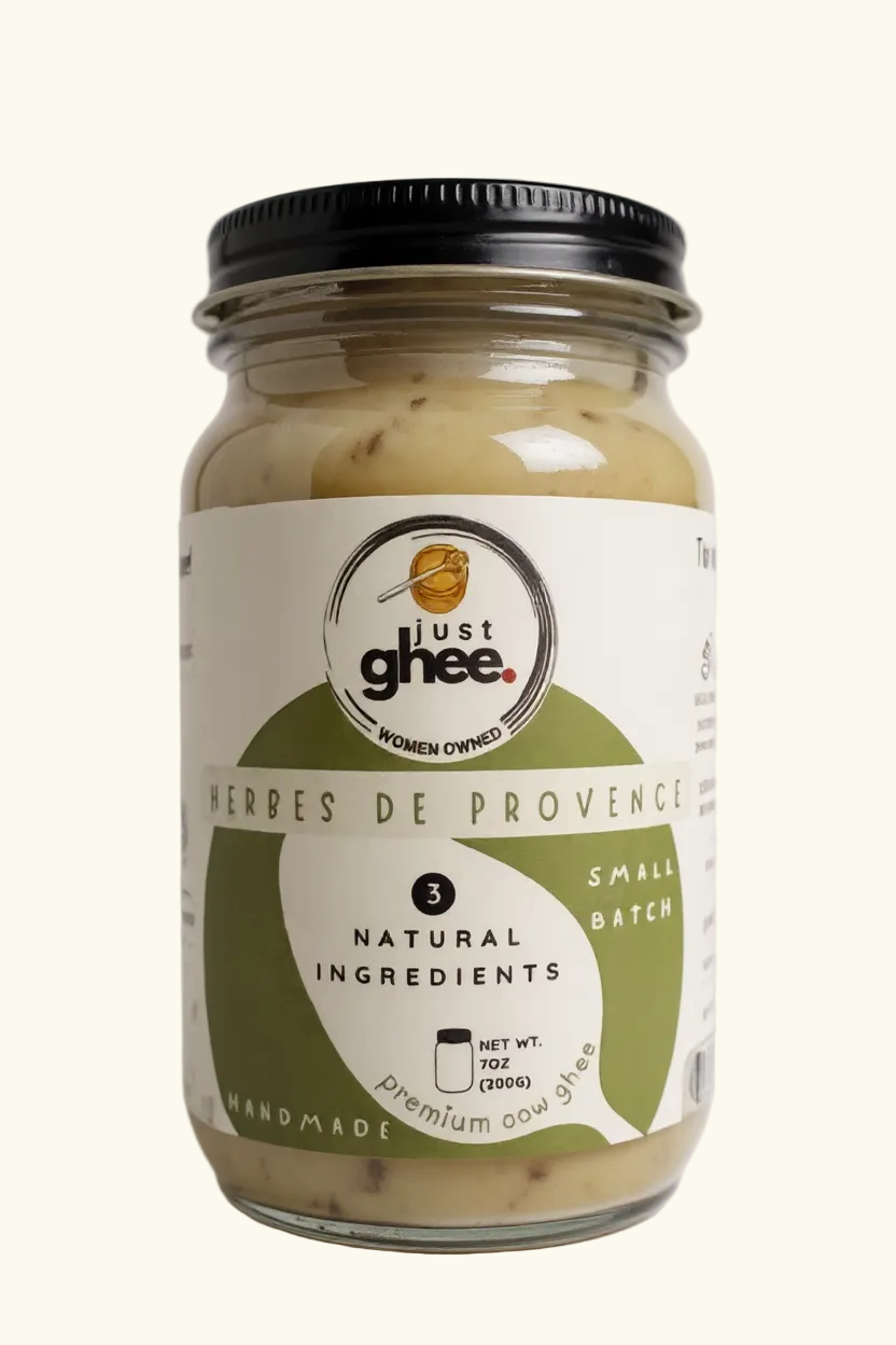 Thyme Infused Ghee | Flavored Clarified Butter | JustGhee USA – Just ...